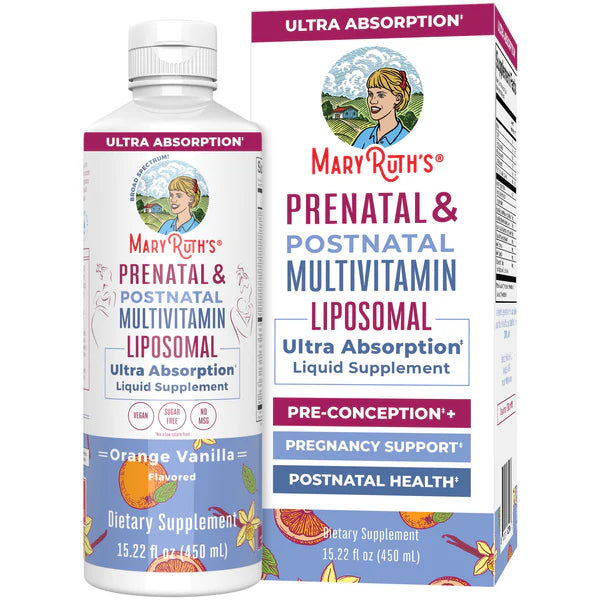 MaryRuth's Prenatal & Postnatal Multivitamin Liposomal – The Nest ...